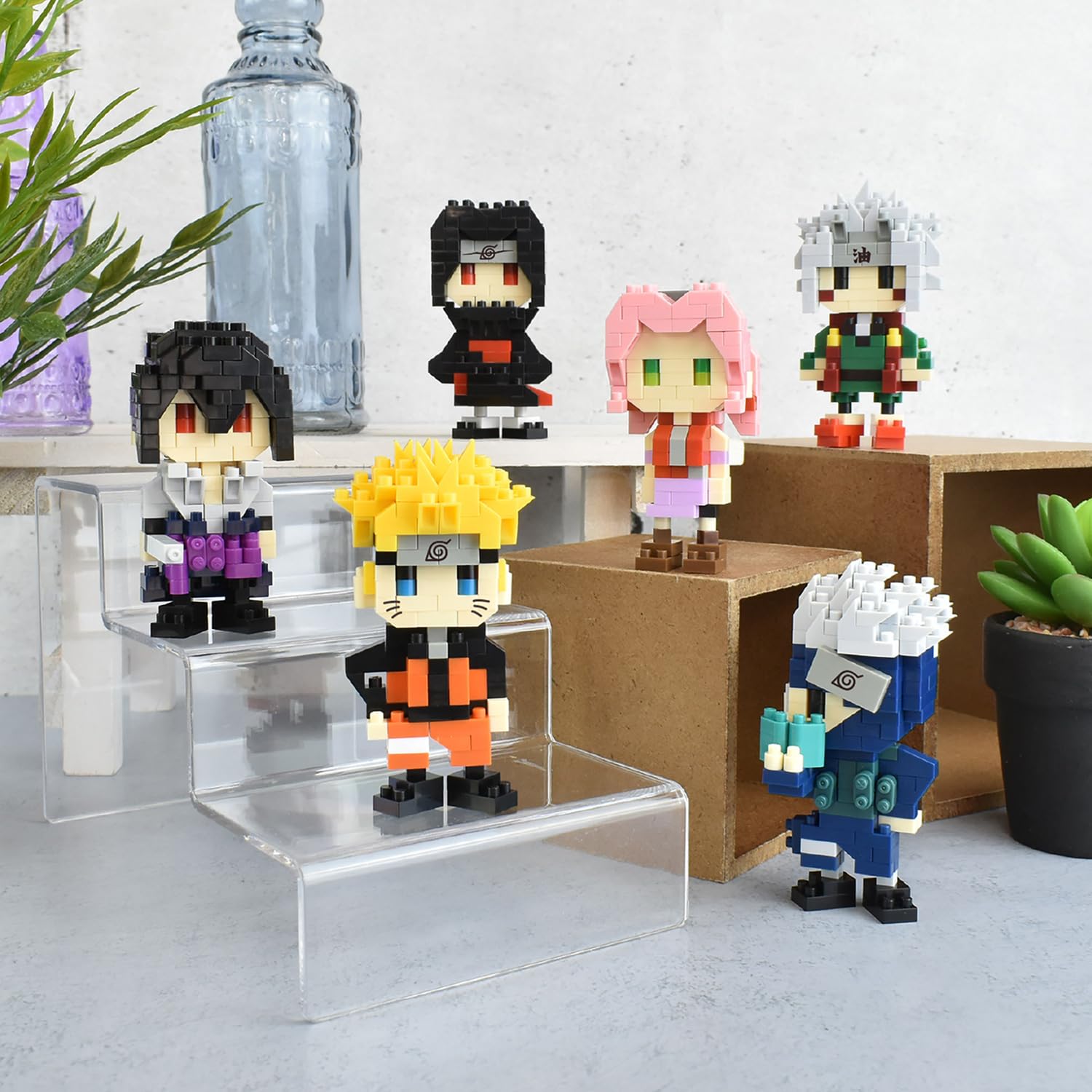 nanoblock - Naruto Shippuden - Kakashi Hatake, Character Collection Series Building Kit