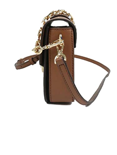 Michael Kors Carmen Small Convertible Flap Shoulder Bag (Brown Signature)