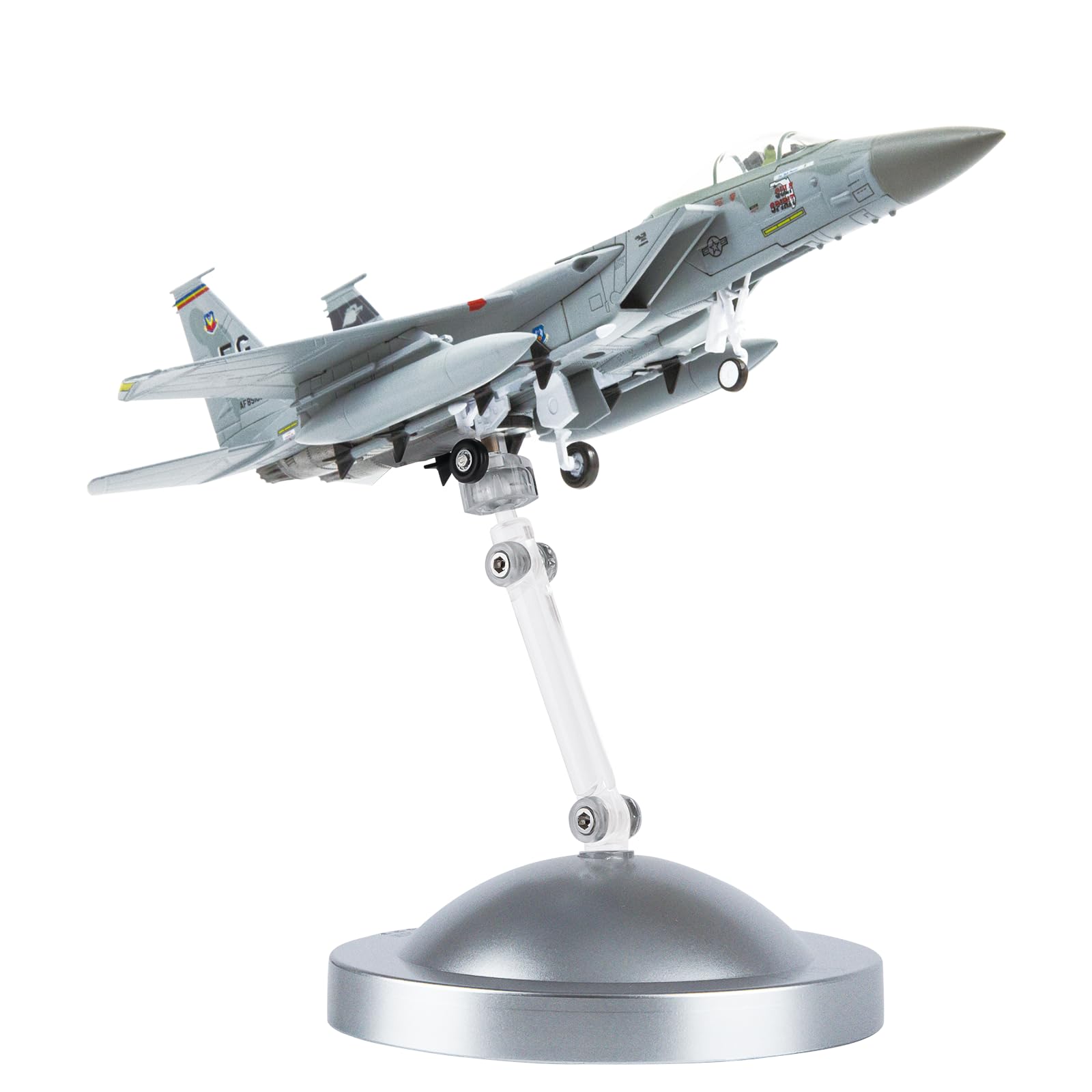 Lose Fun Park 1:100 F-15 Eagle Fighter Diecast Metal Fighter Military Planes Model Aircraft Model Airplane for Collection