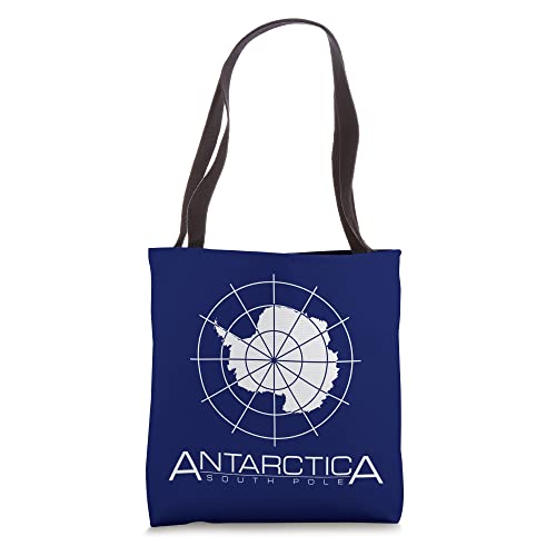 ANTARCTICA SOUTH POLE ANTARCTIC CIRCLE CONTINENT Tote Bag