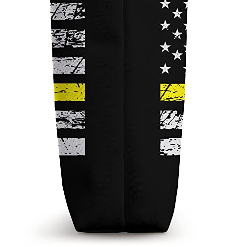 Essential AF 911 First Responder Thin Gold Line Dispatcher Tote Bag