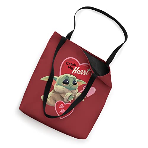 Star Wars The Mandalorian Grogu Be Mine Valentine Tote Bag
