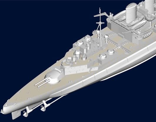 Trumpeter 1/700 HMS Renown British Battle Cruiser 1942 Model Kit
