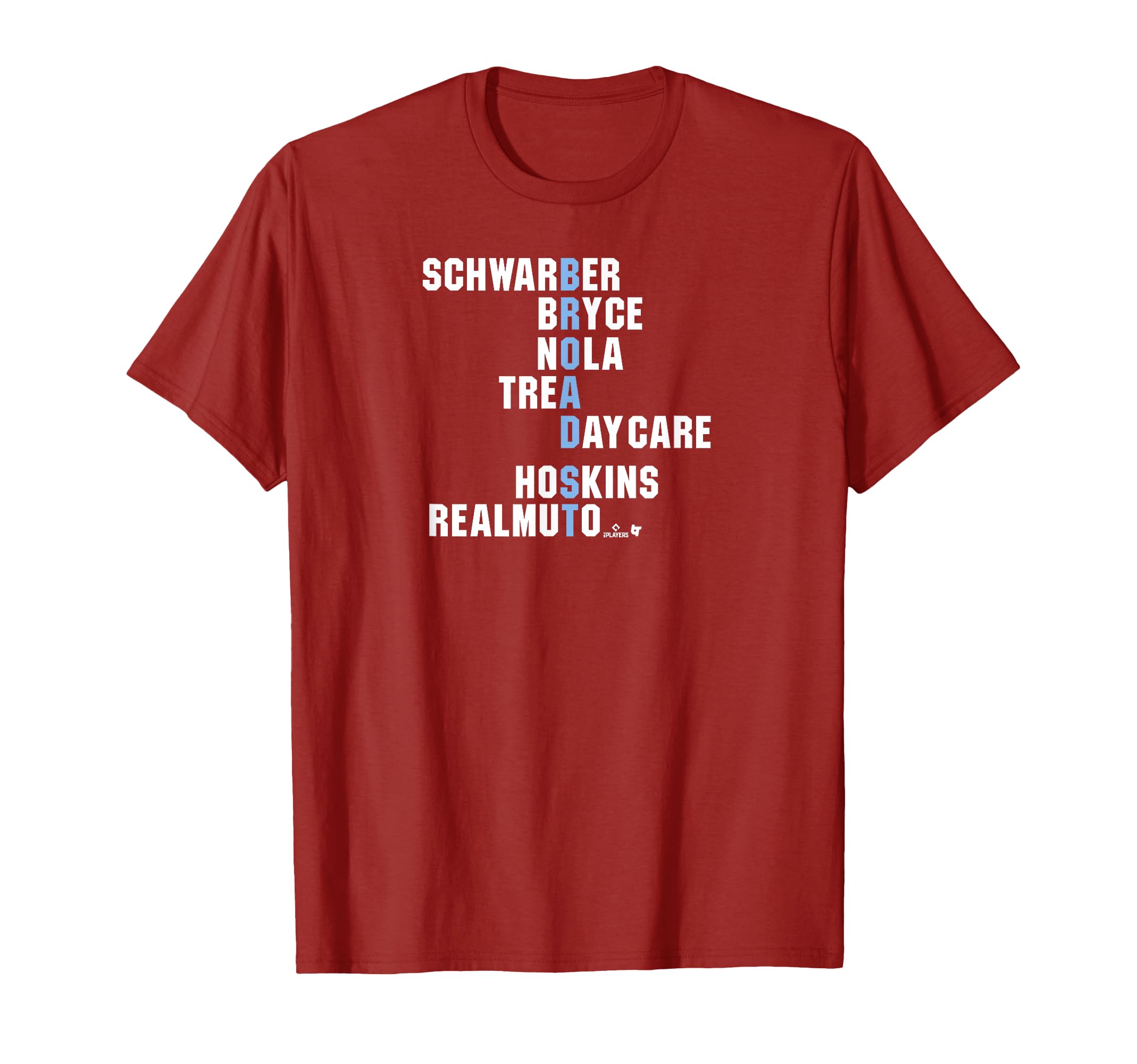Broad St Names - Philadelphia Baseball T-Shirt
