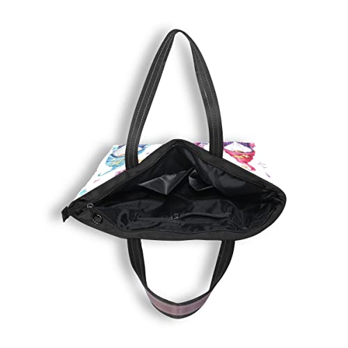Magic Gnomes with Stars Handbags for Women Tote Bag Large Capacity Top Handle Shopper Shoulder Bag