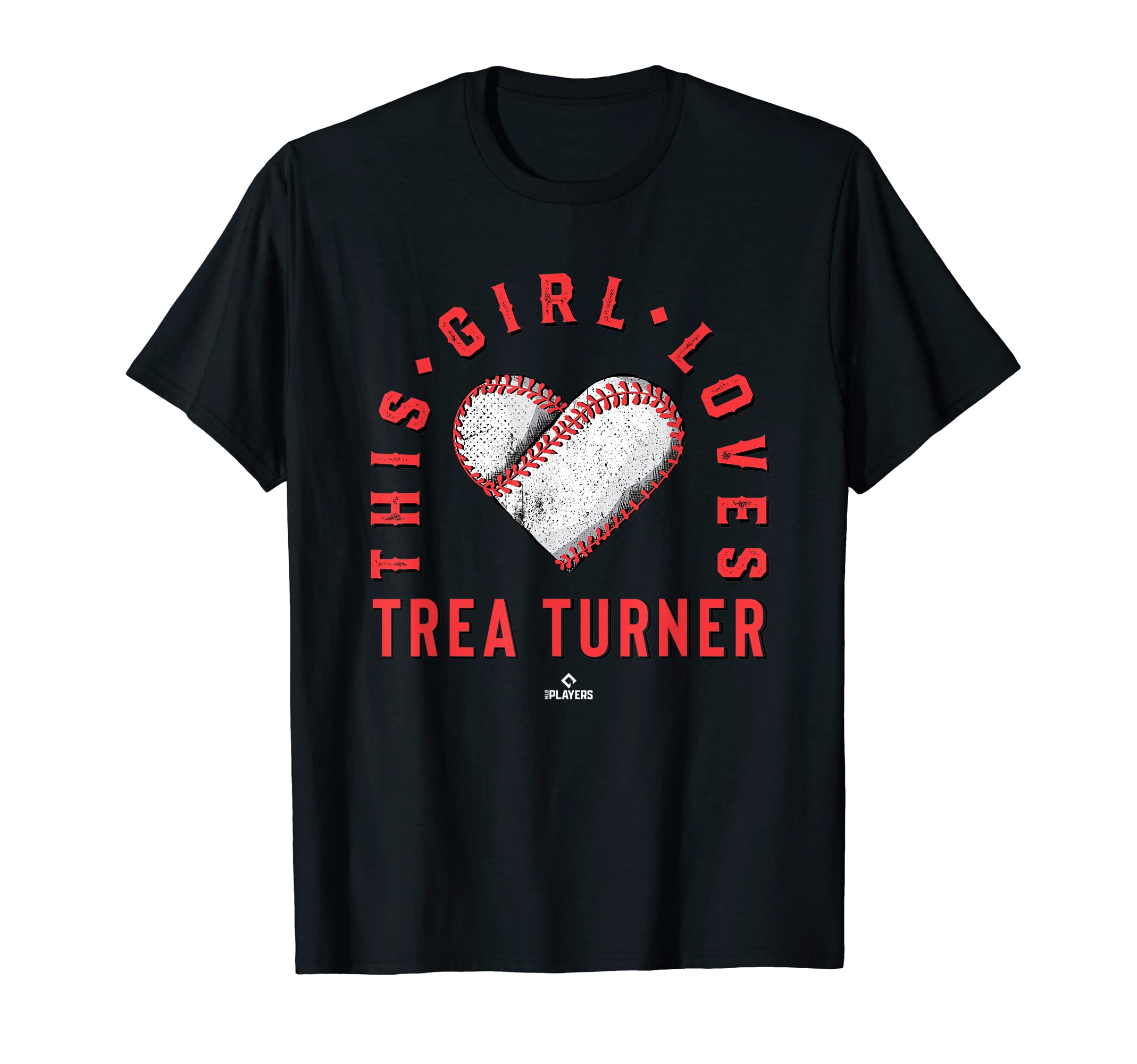 This Girl Loves Trea Turner Trea Turner Los Angeles MLBPA T-Shirt