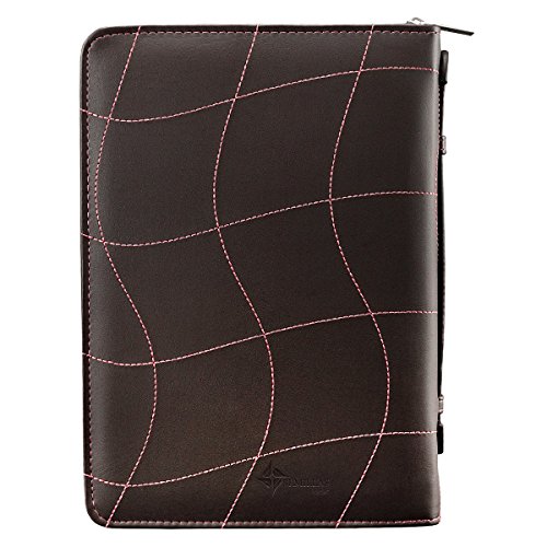 Pink «Amor» Bible / Book Cover - 1 Corinthians 13:4-8 (Medium) (Spanish Edition)