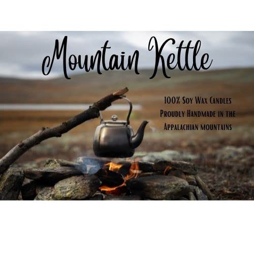 Mountain Kettle Wax Jar Candle with Let's Get Toasted - Scented Candle - Easter Day - Fall Decor Anxiety & Stress Relief Burns up to 60 to 80 Hours