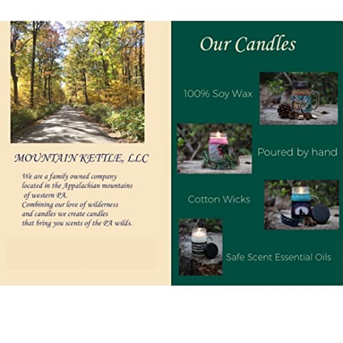 Mountain Kettle Wax Jar Candle with Let's Get Toasted - Scented Candle - Easter Day - Fall Decor Anxiety & Stress Relief Burns up to 60 to 80 Hours