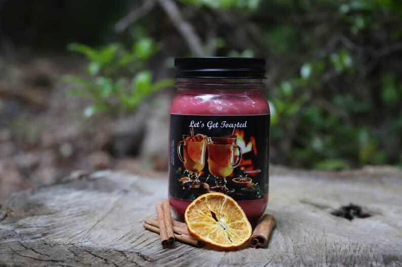 Mountain Kettle Wax Jar Candle with Let's Get Toasted - Scented Candle - Easter Day - Fall Decor Anxiety & Stress Relief Burns up to 60 to 80 Hours