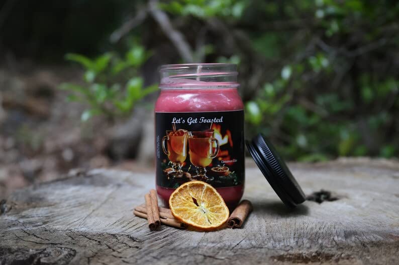 Mountain Kettle Wax Jar Candle with Let's Get Toasted - Scented Candle - Easter Day - Fall Decor Anxiety & Stress Relief Burns up to 60 to 80 Hours