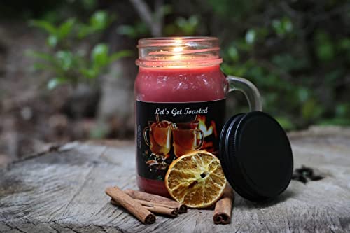 Mountain Kettle Wax Jar Candle with Let's Get Toasted - Scented Candle - Easter Day - Fall Decor Anxiety & Stress Relief Burns up to 60 to 80 Hours