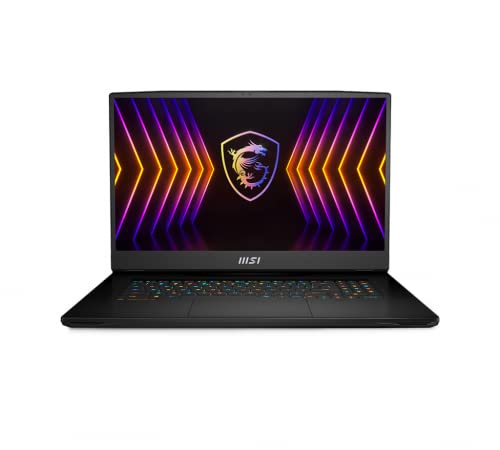 EXCaliberPC 2022 MSI Titan GT77 12UGS-009 (i7-12800HX, 32GB RAM, 1TB NVMe SSD, RTX 3070Ti 8GB, 17.3" 4K UHD, Windows 11 Pro) Gaming Laptop