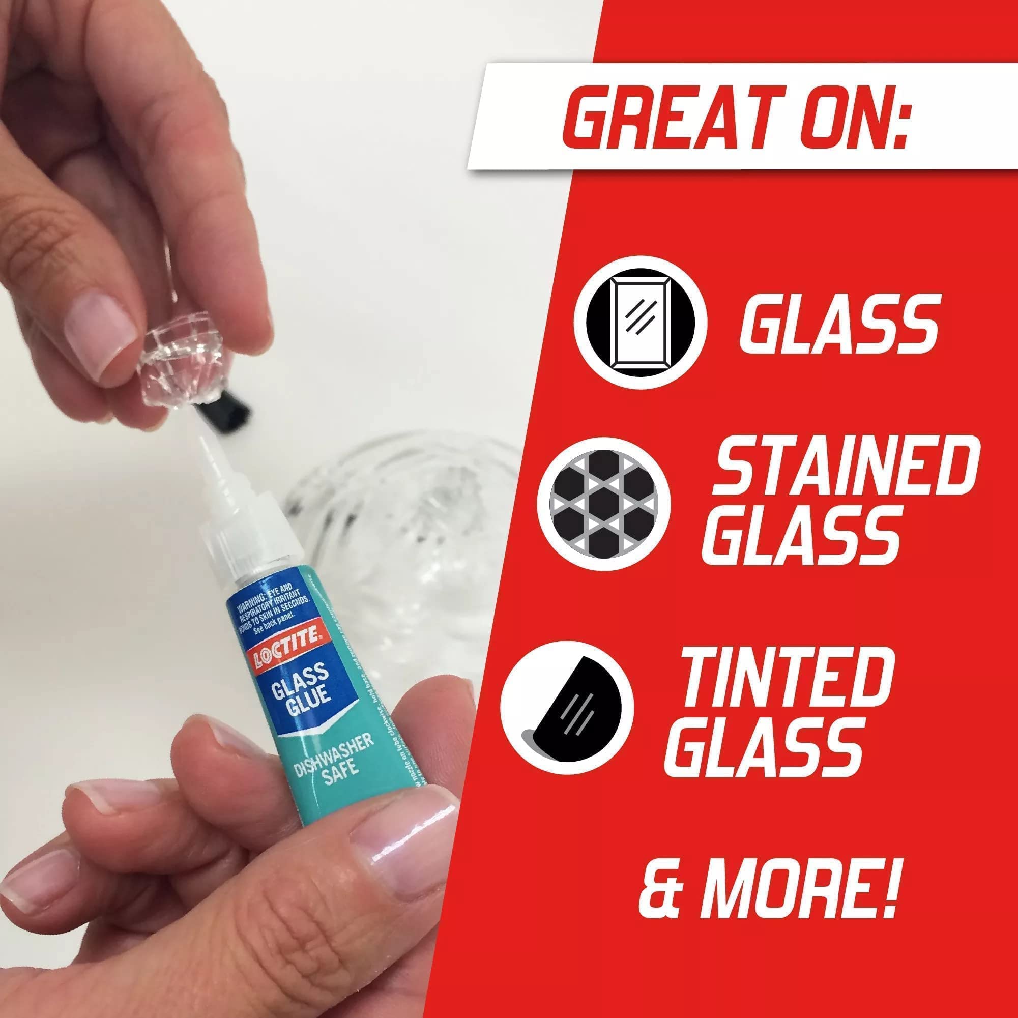 Loctite Glass Glue, 0.07 Oz, 1, Tube