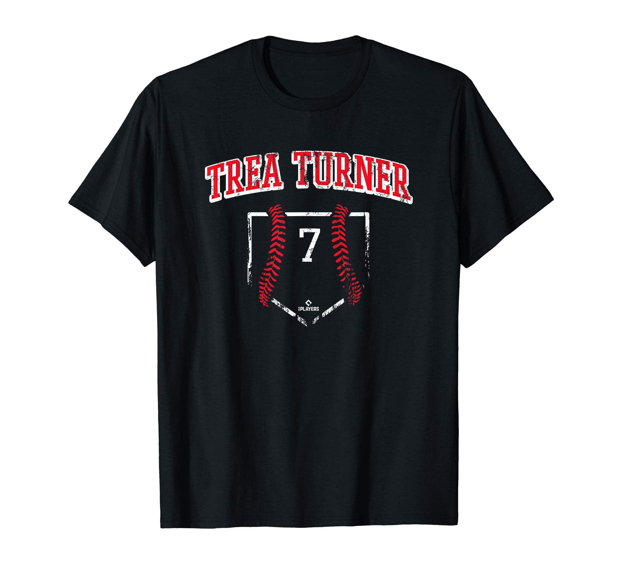 Home Plate Gameday Trea Turner Philadelphia MLBPA T-Shirt