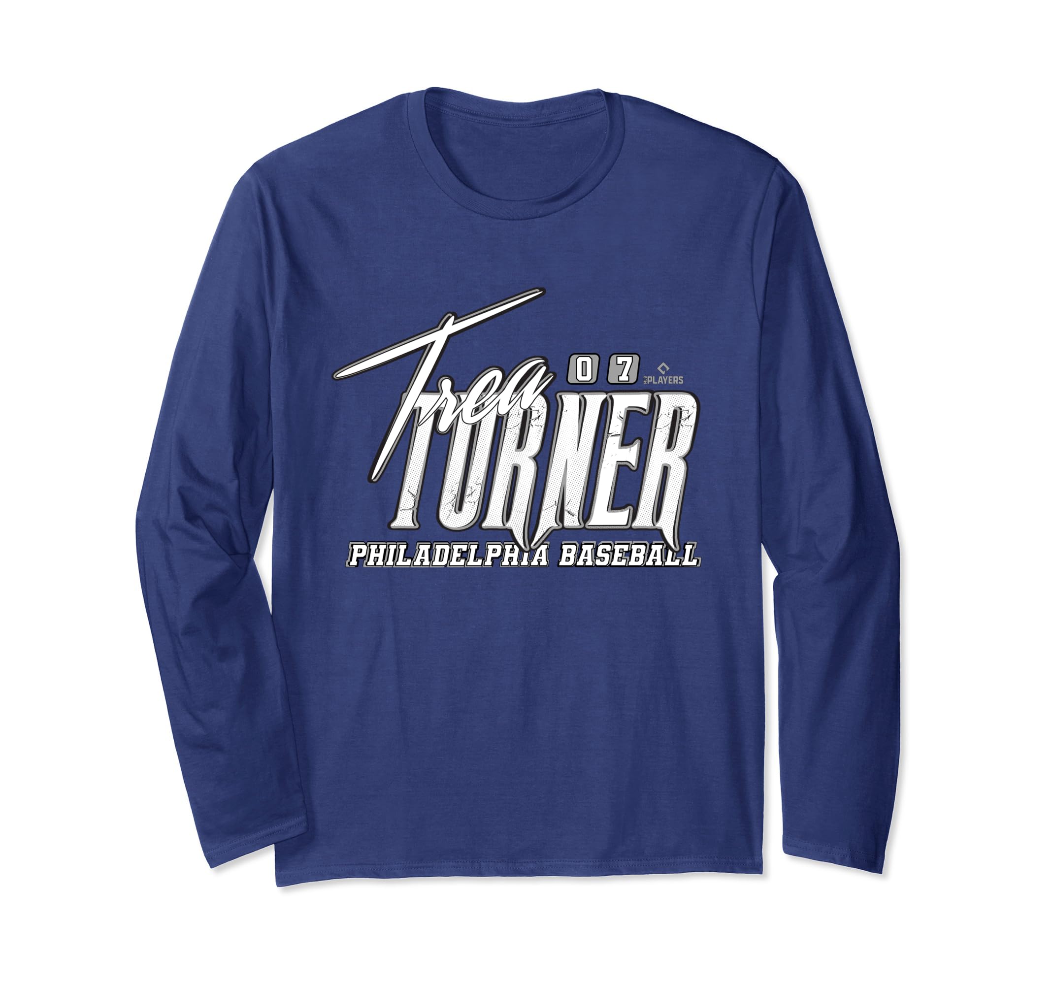 Trea Turner Philadelphia Baseball Rock MLBPA Long Sleeve T-Shirt
