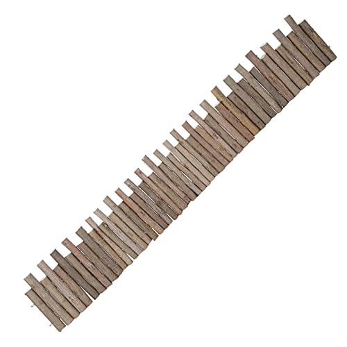 MUNEFE Hamster Wooden Fence, Rat Ladder Bride Toy, Hamster Chew Bride Toy for all Animals Pet Chinchilla(60CM)