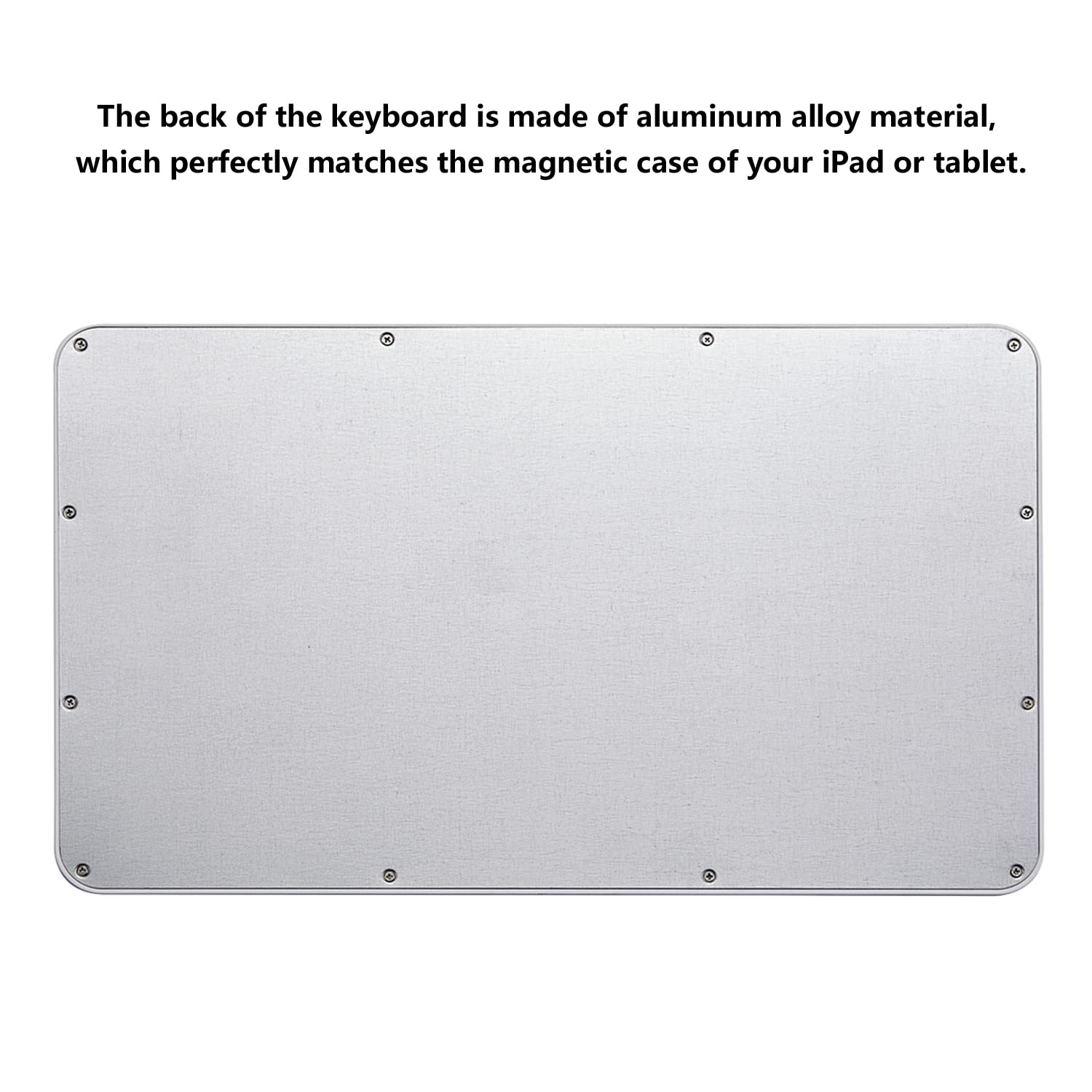 Ultra-Slim Rechargeable Bluetooth Keyboard Portable Compact Wireless Keyboard for Android Windows Samsung Galaxy Tab Tablet Smartphone Cell Phone iOS iPhone iPad, iPad Pro, iPad Air, iPad Mini (Green)
