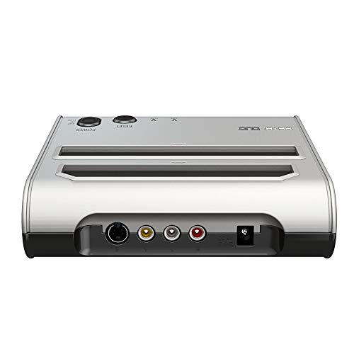 Retro-Bit Retro Duo 2 in 1 Console System - for Original NES/SNES, & Super Nintendo Games - Silver/Black