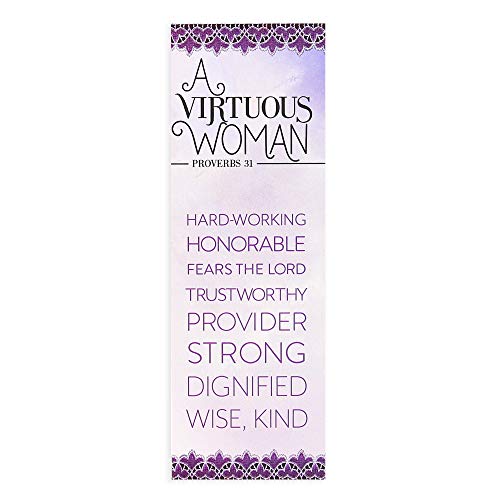 A Virtuous Woman Bookmarks, 2 x 6 inches, 25 Bookmarks