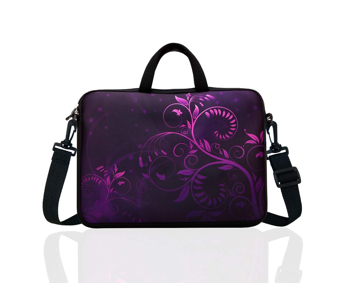 10-Inch Laptop Shoulder Bag Sleeve Case with padded handle for 9.6” 9.7" 10" 10.1" 10.5" Ipad/Netbook/Tablet/Reader