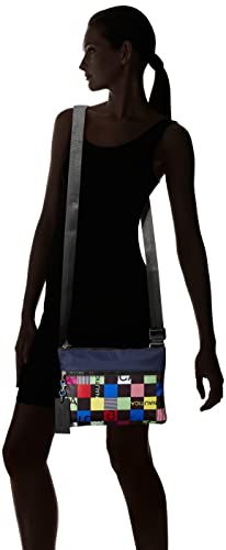 Nautica womens Nautica Pennant Nylon Adjustable Crossbody, Indigo, One Size US