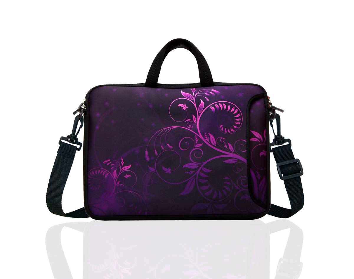 10-Inch Laptop Shoulder Bag Sleeve Case with padded handle for 9.6” 9.7" 10" 10.1" 10.5" Ipad/Netbook/Tablet/Reader