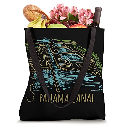 Panama Canal souvenir for travelers, tourist, Traveler Tote Bag