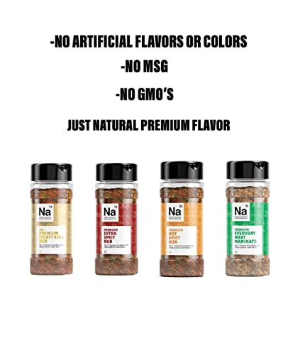 The Premium Everything Rub and Seasoning, All natural ingredients, Low carb, Organic, Premium flavor, For all foods