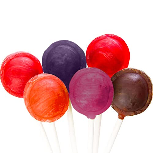 Giant Tootsie Pops Lollipops Suckers, Assorted Flavors, Kosher Certified Dairy, Individually Wrapped (8-Pack)
