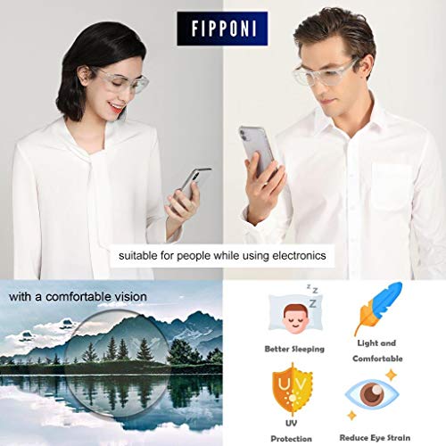 Gbrand Fit-Over Opaque UV400 Blue-Light blocking computer Glasses,Super light weight, comfortable, Fit-over worn on Prescription, reader, Rx frames, or wear directly