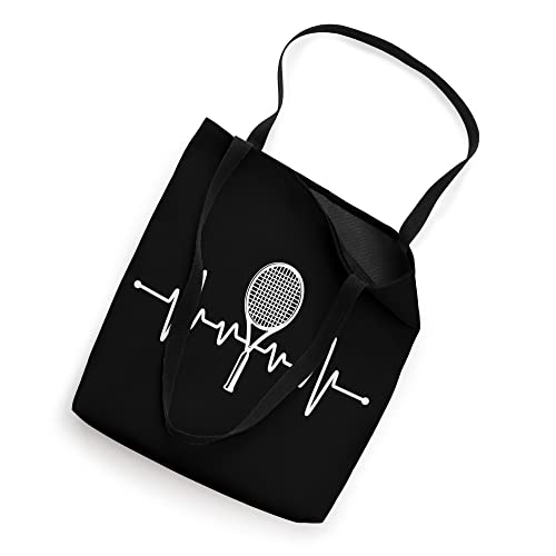 Tennis Heartbeat | Tennis Player Tennis Tote Bag