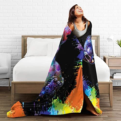 Noichzc Cartoon Blanket Ultra-Soft Fleece 50''x40'' Blanket for Couch Bed Warm Plush Throw Blanket Suitable for All Season