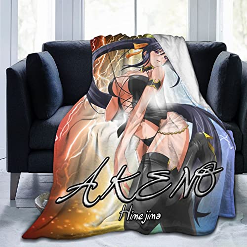 Anime High School DxD Throw Blanket Rias Gremory Blanket Bedroom air Conditioning Blanket 80"x60"