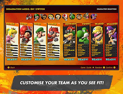 Nintendo Switch: Mario Strikers: Battle League Football - Region Free