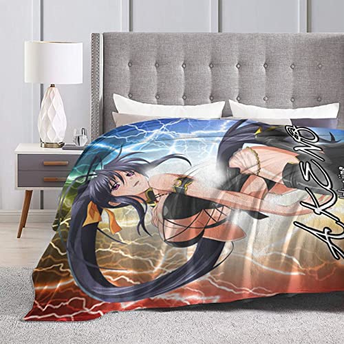 Anime High School DxD Throw Blanket Rias Gremory Blanket Bedroom air Conditioning Blanket 80"x60"