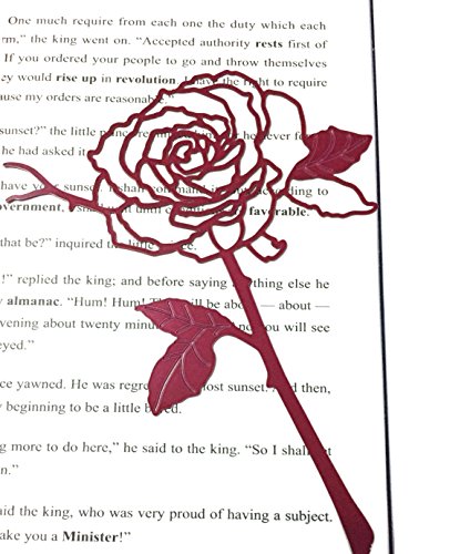 Nework Rose Bookmark Delicate Metal Nice Bookmark