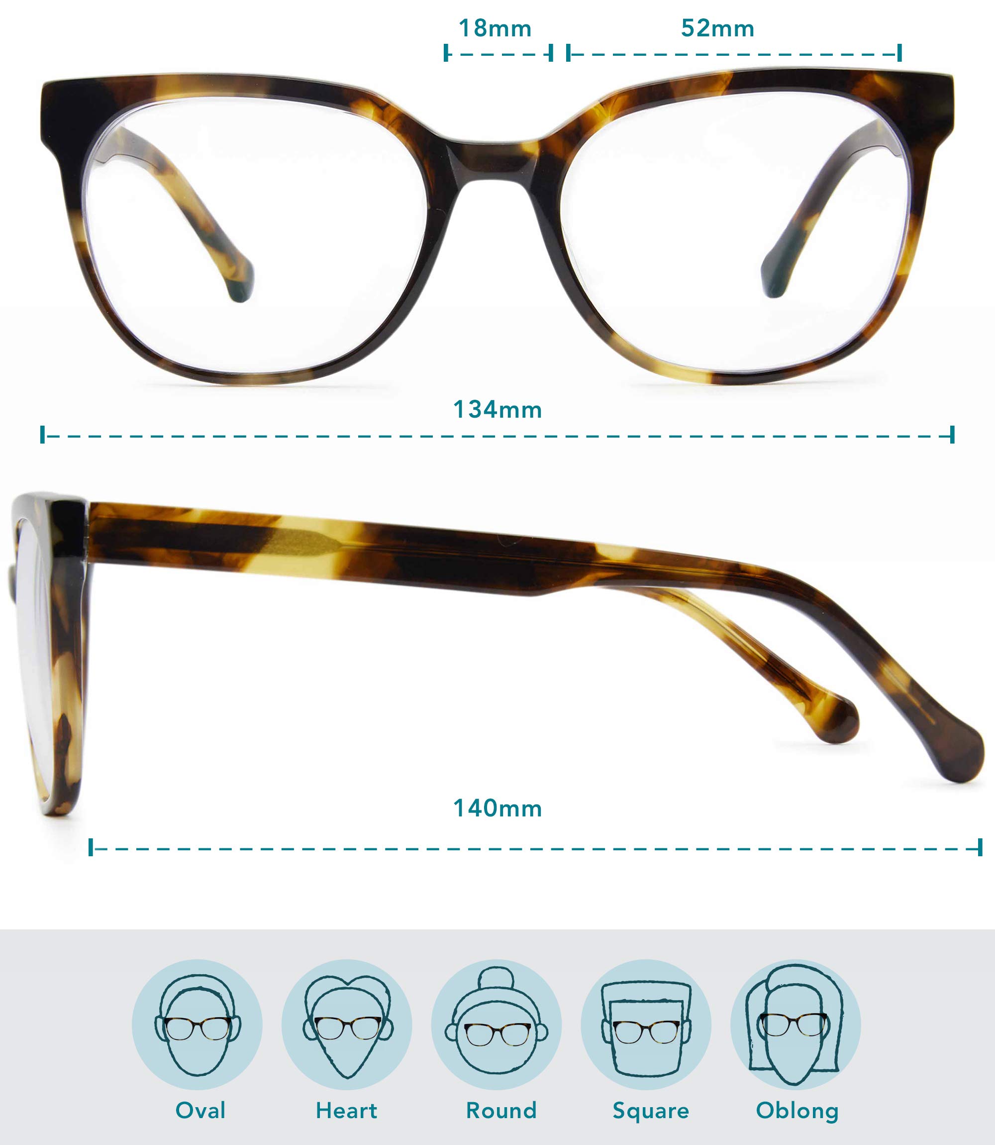 Felix Gray Kelvin Blue Light Glasses Whiskey Tortoise, Blue Light Blocking Glasses, Gaming Glasses, Computer Glasses