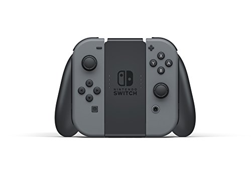 Nintendo Switch V2 Game Console - Black (HAC-001(-01) w/ OEM Gray Joy Cons (Renewed)