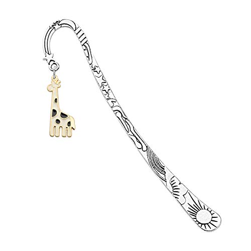 BUANA Animal Giraffe Bookmark Giraffe Page Marker for Reading Lovers Animal Lovers Writers Students Book Club Gifts Graduation Gifts (Animal Giraffe Bookmark)