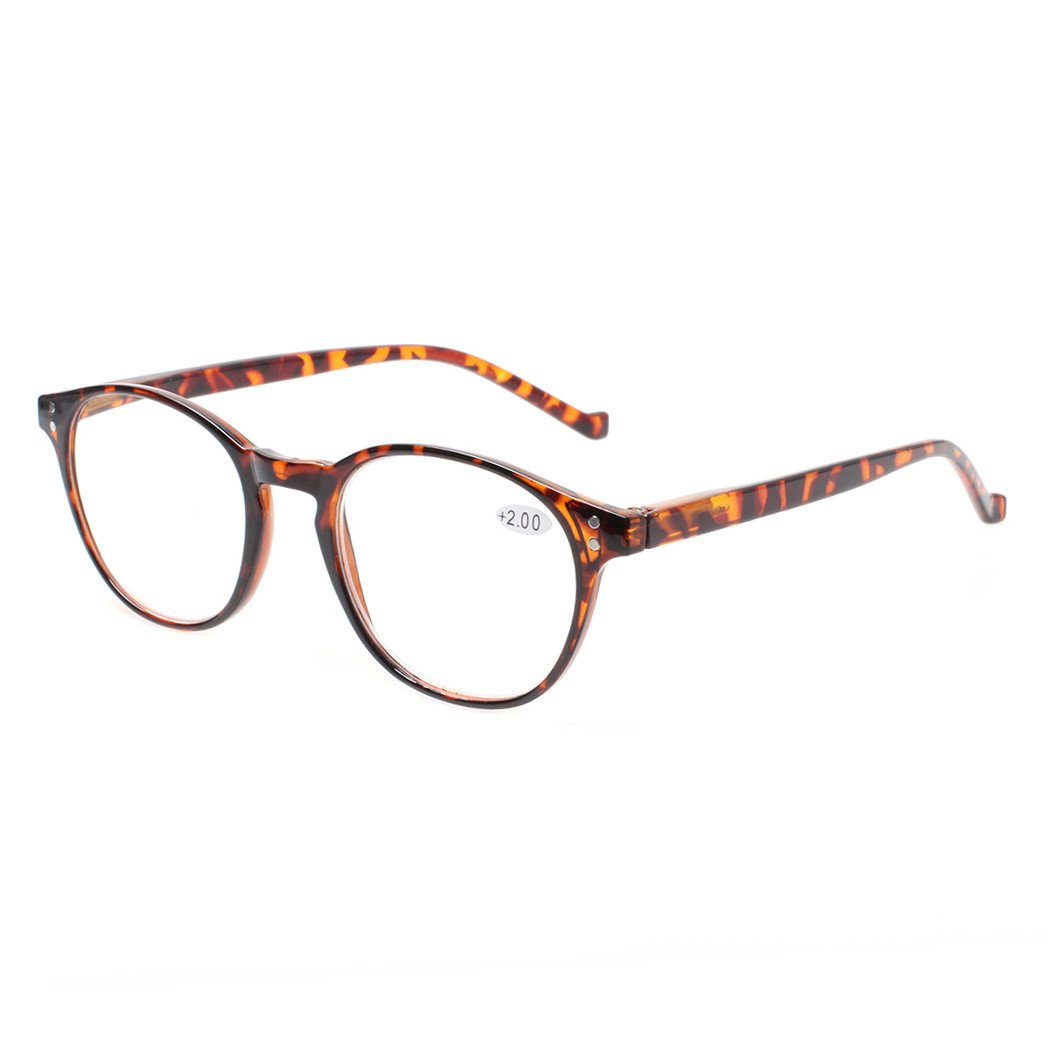 NORPERWIS 5 Pairs Reading Glasses - Standard Fit Spring Hinge Readers Glasses for Men and Women (5 Pack Mix Color, 1.00)
