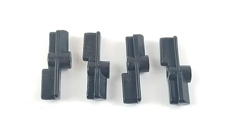 F100052035 x4 Pop Up Camper Black Turn Knobs for Door and Stove - 4 Pack F100052035 x4
