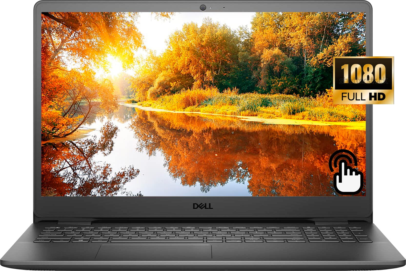 Dell Inspiron 3501 15.6''FHD Touchscreen Business Laptop, Intel Core i5-1135G7 Processor, Windows 10 Pro, 16GB RAM, 512GB SSD, Wi-Fi, HDMI, Webcam, Bluetooth, Black