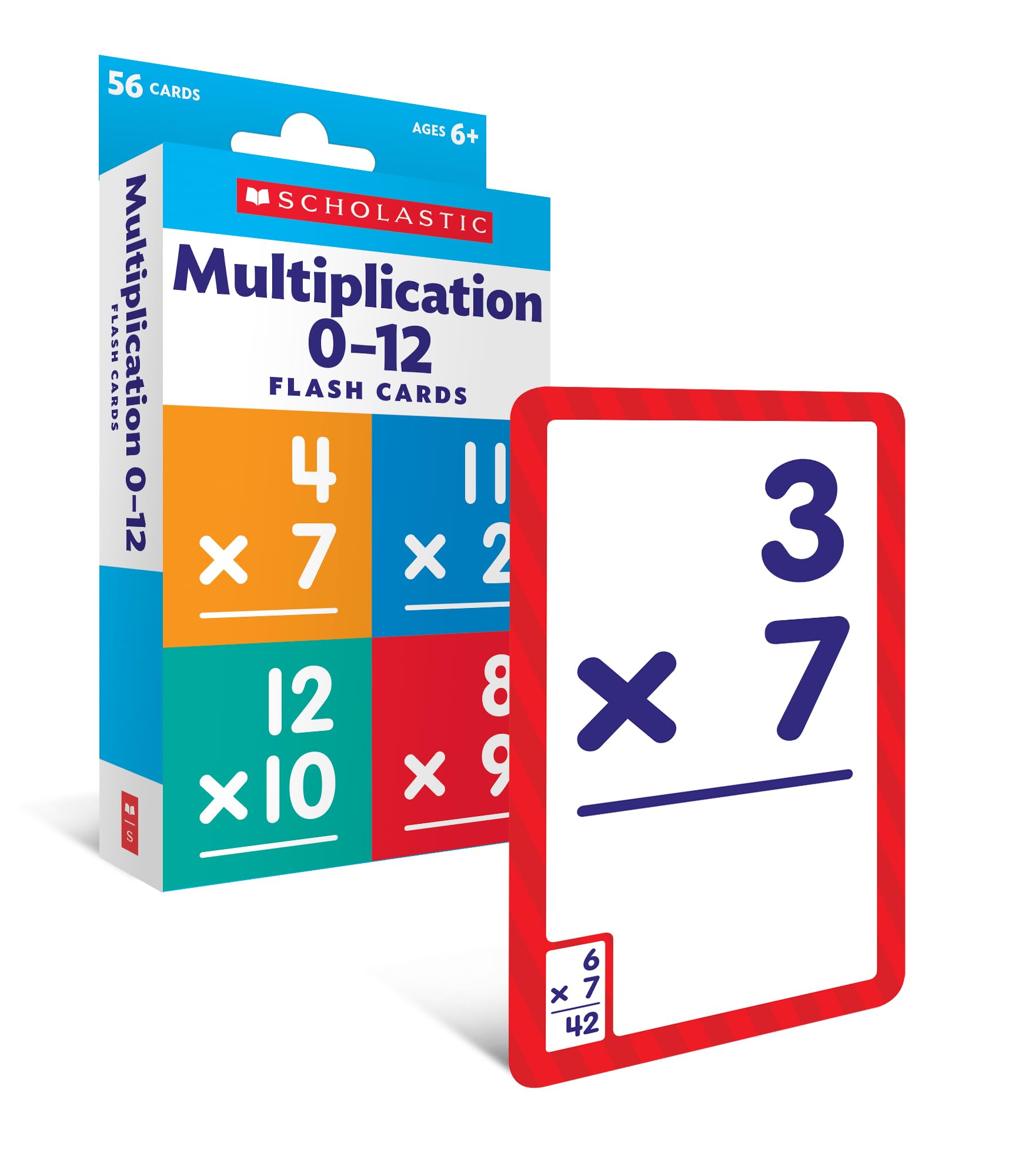 Flash Cards: Multiplication 0 - 12