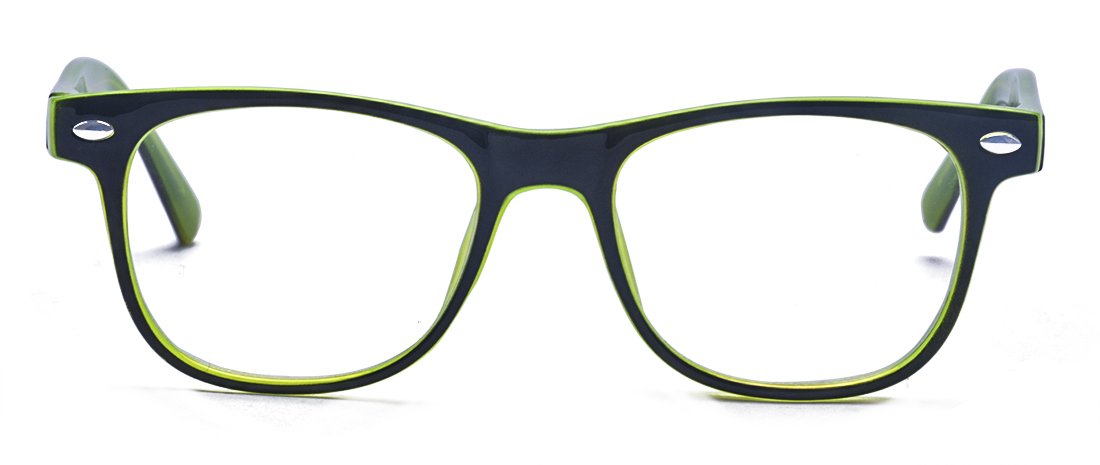 Outray Kids Computer Anti Blue Light Glasses for Boys and Gilrs Anti Eyestrain 2185c3 Green