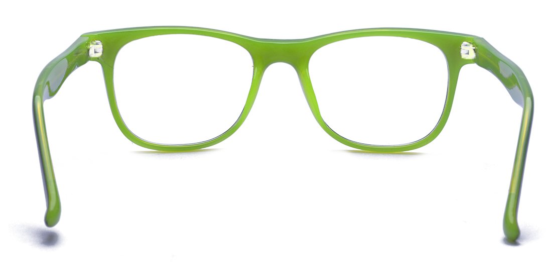 Outray Kids Computer Anti Blue Light Glasses for Boys and Gilrs Anti Eyestrain 2185c3 Green