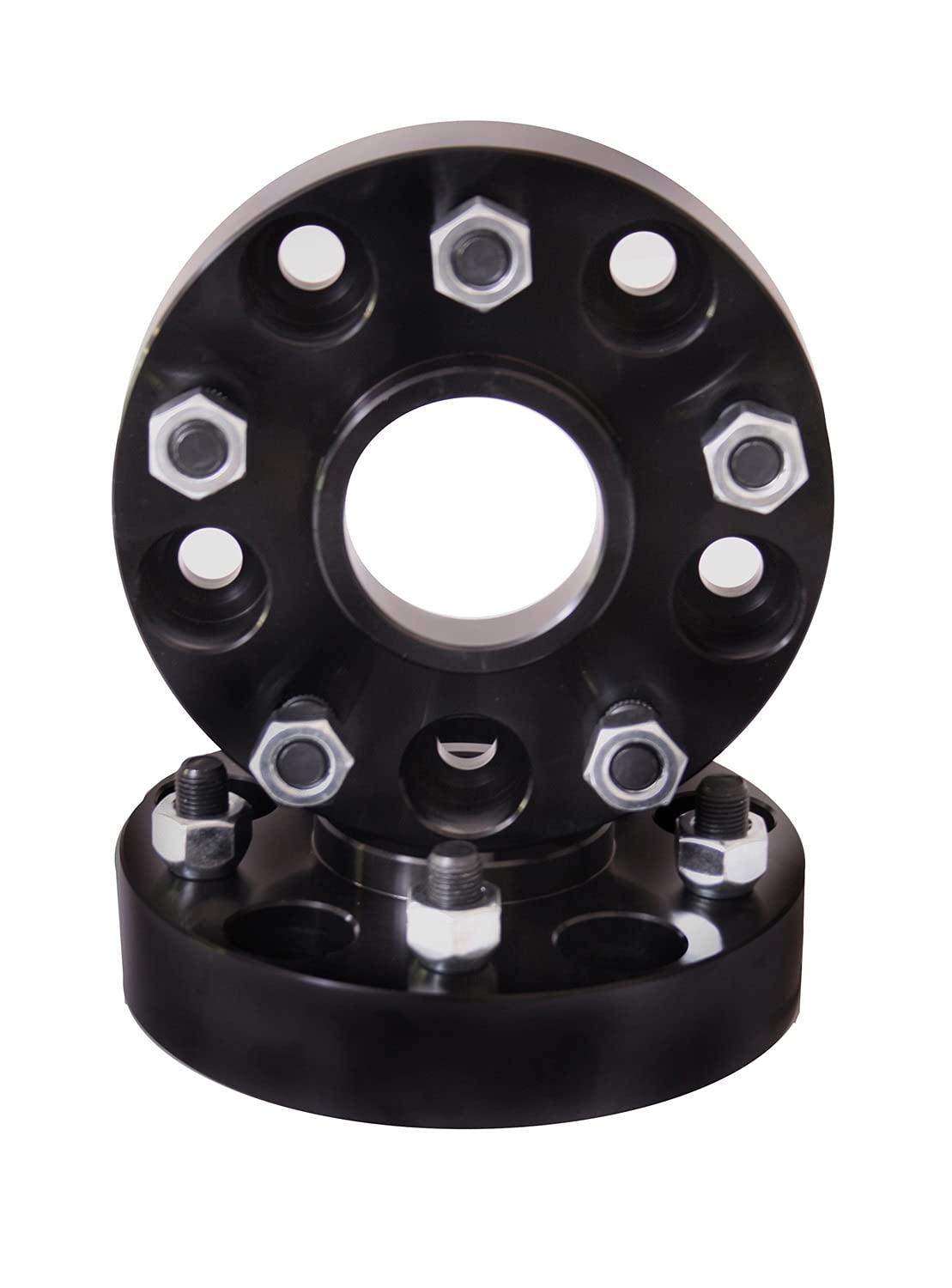 Rugged Ridge 15201.05 Wheel Spacer Kit, 1.5 inch, 5x5 Bolt Pattern , Black