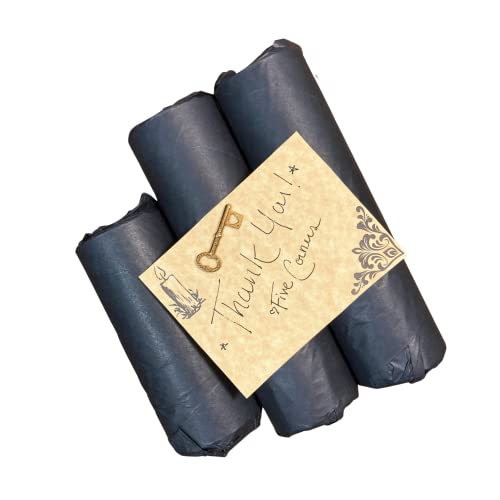 Jinx Reversal Candle by Five Corners Co - 2x4 Double Action to Banish Debt and Attract Prosperity - Candle Magic for Spells, Conjure and Witchcraft - Black Green Scented Pillar Candle