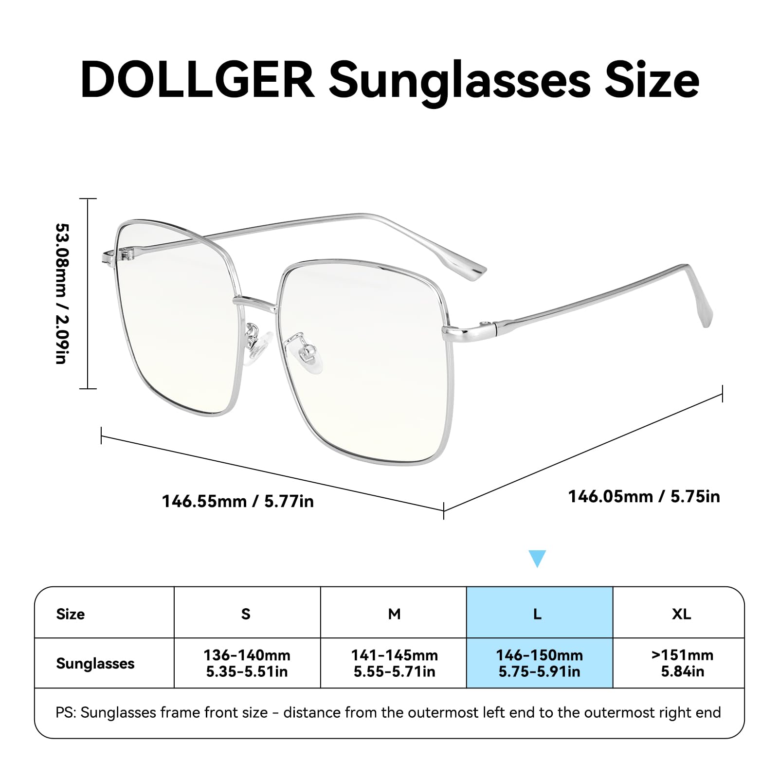 Dollger Blue Light Blocking Glasses women Non prescription Fashion Glasses Retro Metal Square Eyeglasses Frame Silver