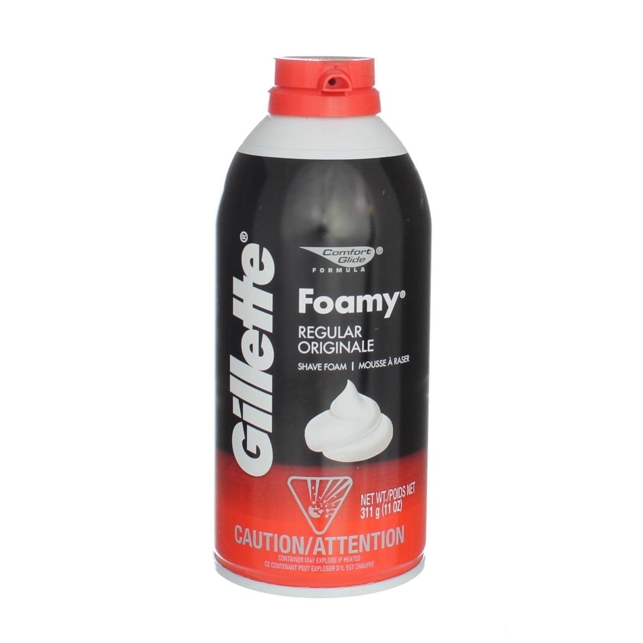 Gillette Foamy Shaving Cream, Regular - 11 oz (Pack of 3)